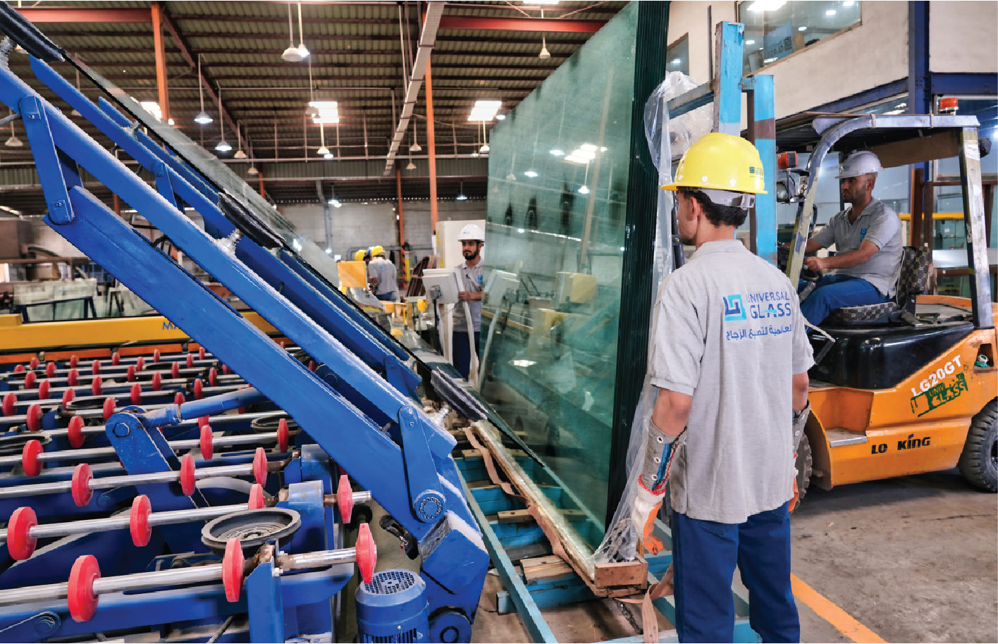 Universal manufacturing glass